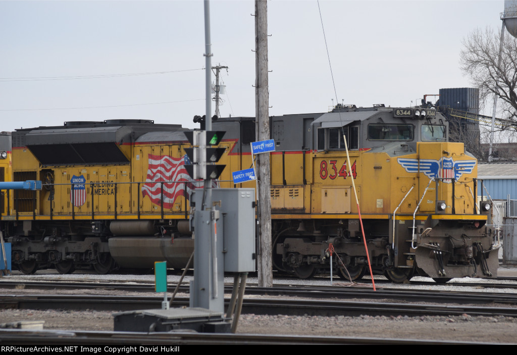 UP Engine 8344, Des Moines IA